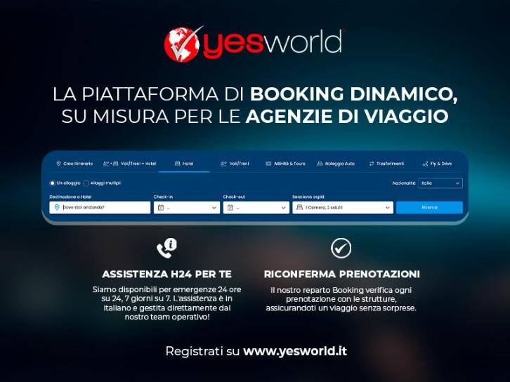 Yesworld: Il Futuro è nelle agenzie di viaggio