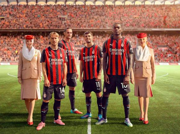 Emirates rinnova la partnership con il Milan
