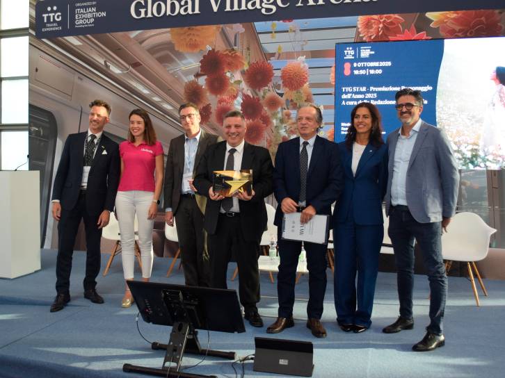Domenico Pellegrino ceo del Gruppo Bluvacanze è la TTG Star del 2025