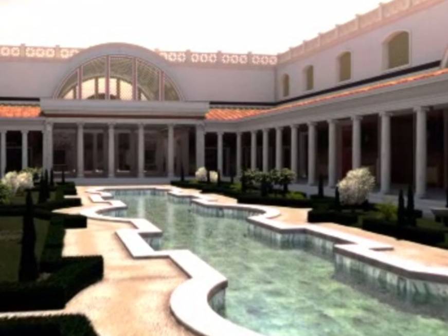 Roma, la Domus Aurea com'era un tempo: partono le visite in 3D