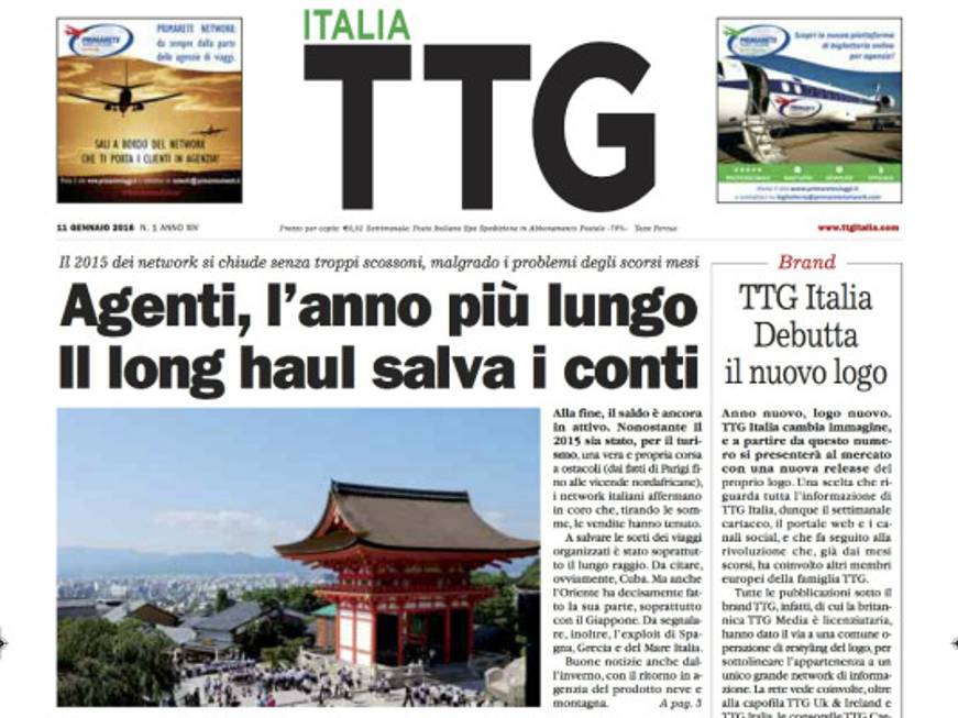Nuovo logo TTG Italia Via al restyling del brand